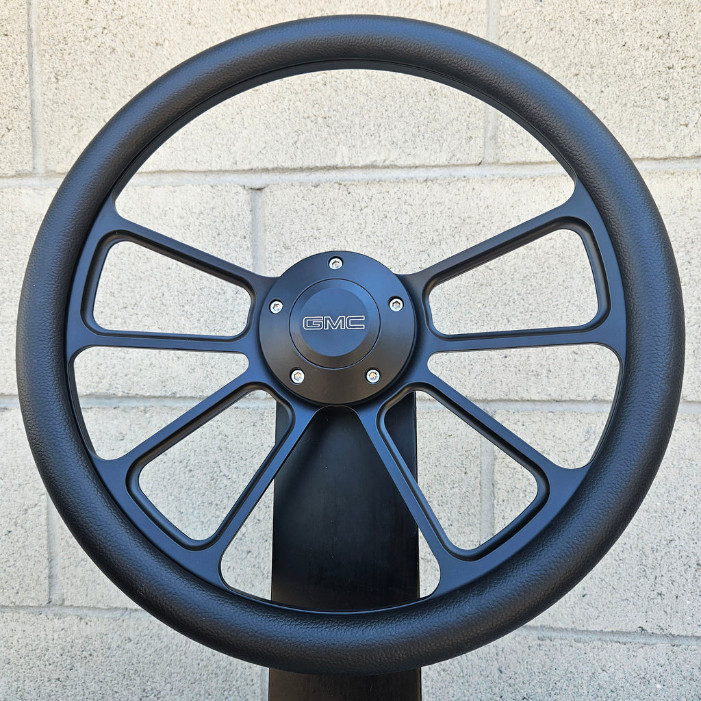 14" Black Octane - Half Wrap – Forever Sharp Steering Wheels