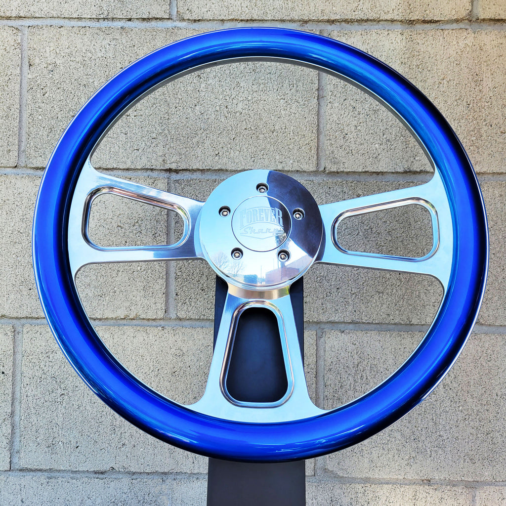16" Billet Muscle Half Wrap - Vinyl/Hydro – Forever Sharp Steering Wheels