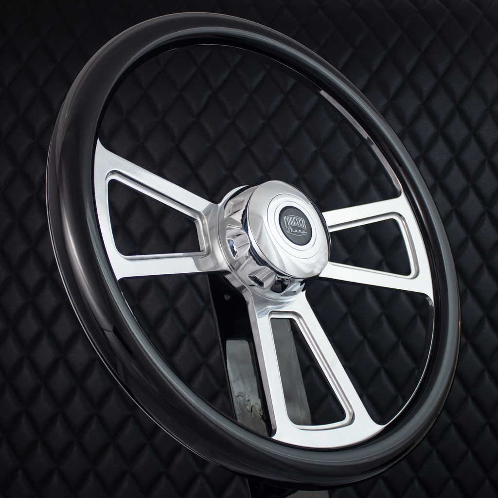 18" Polished Half Wrap Muscle Wheel- Hydro Dipped – Forever Sharp ...