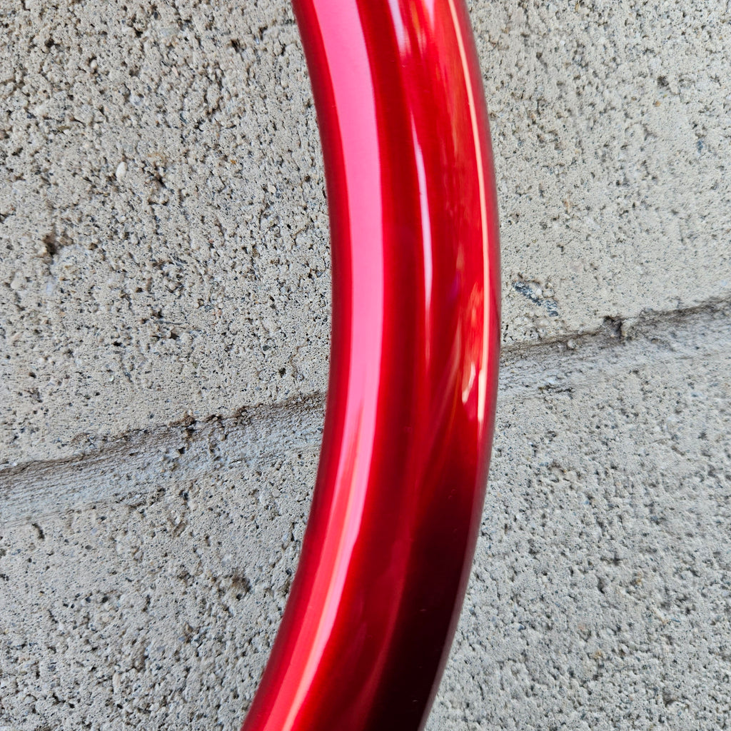 14" Hydro Dipped Metallic Red Half Wrap – Forever Sharp Steering Wheels