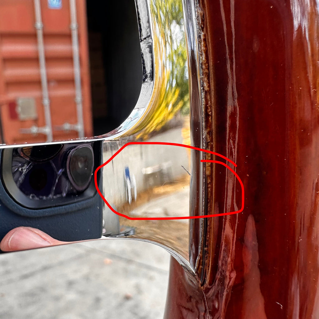 FACTORY SECOND: 15" CHROME EMPIRE MUSCLE DARK WOOD RIVETS – Forever ...