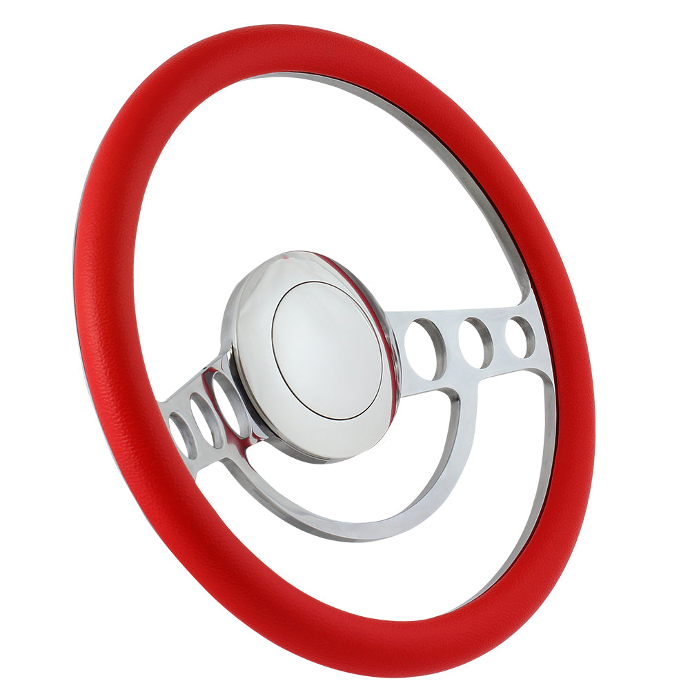 14" Nostalgia - Polished – Forever Sharp Steering Wheels