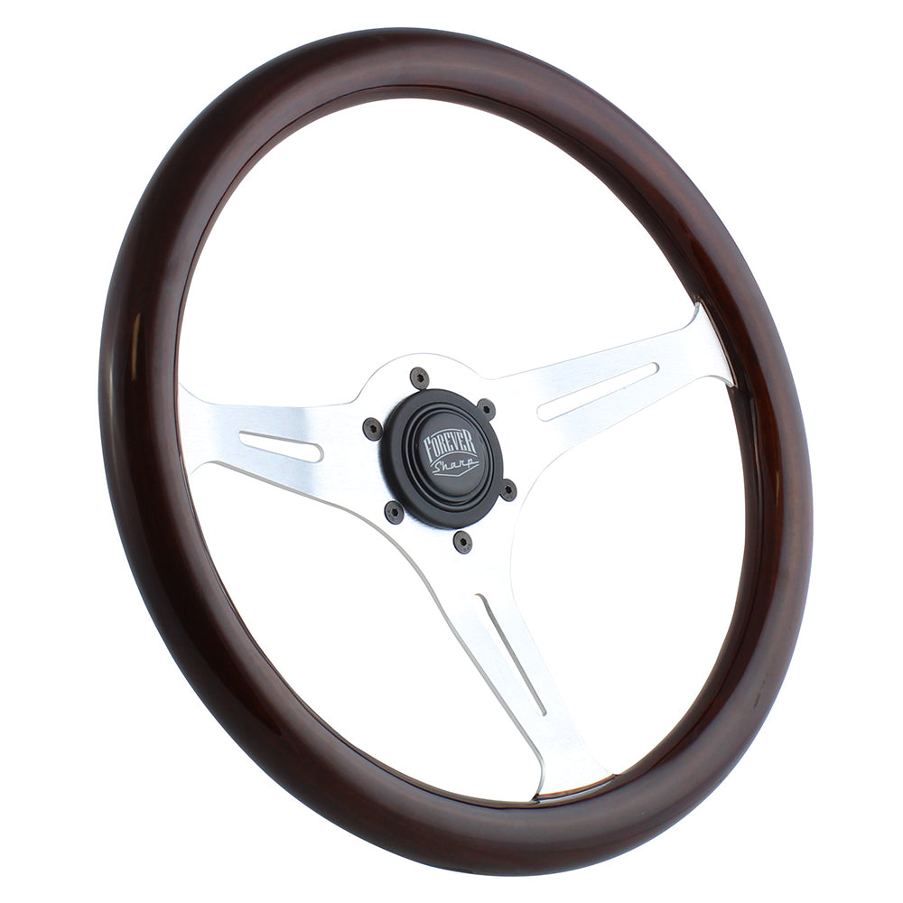 14" Chrome Empire - Dark – Forever Sharp Steering Wheels