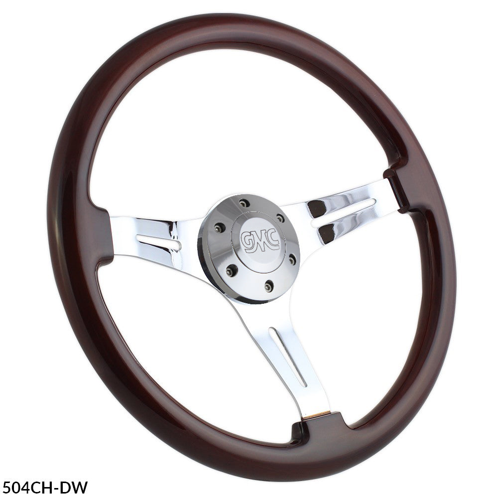 15" Chrome Classic - Dark – Forever Sharp Steering Wheels