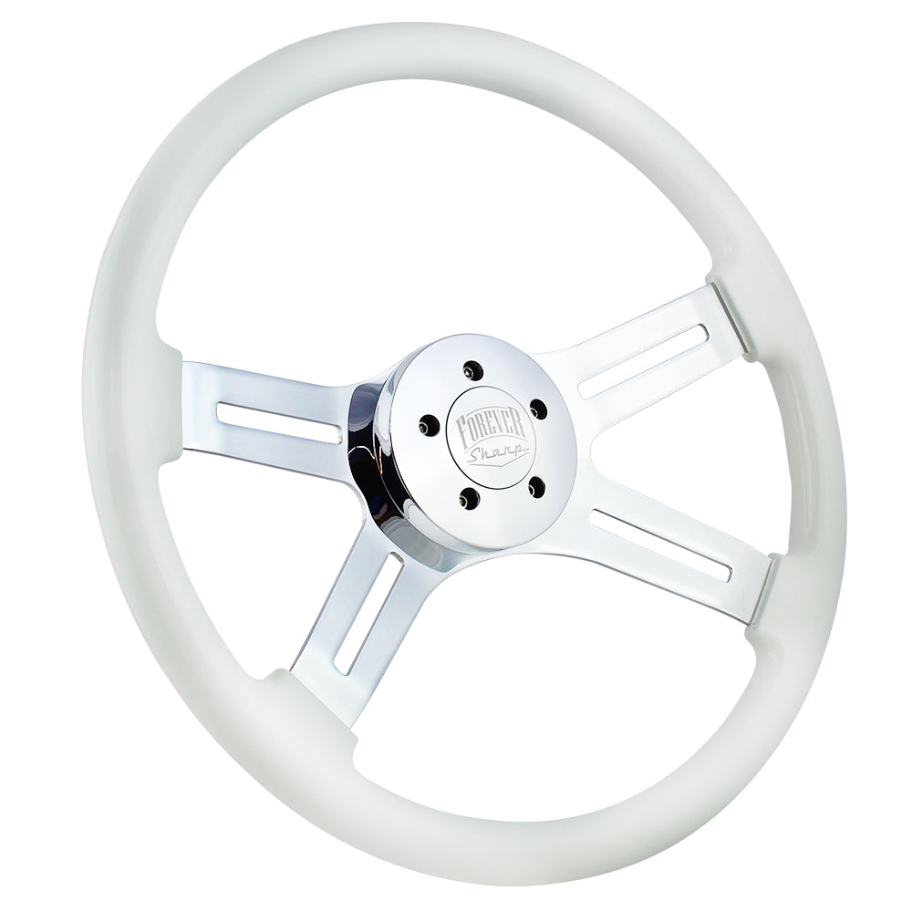 18" Chrome Dual Classic - Painted – Forever Sharp Steering Wheels