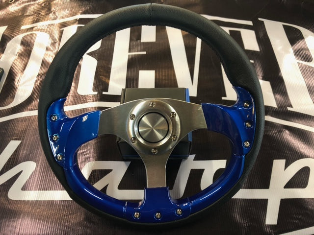 12.5" High Gloss Blue Perforated Performance Wheel – Forever Sharp ...